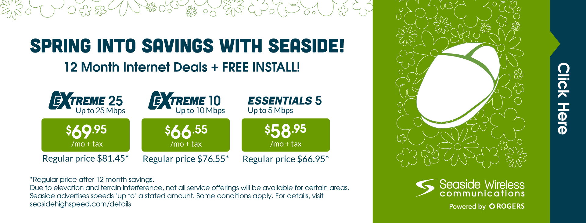 Seaside Wireless Communications